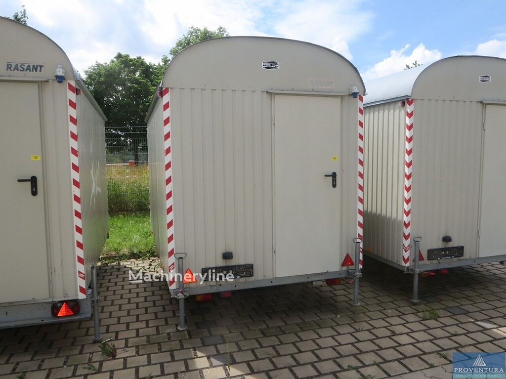 Prodaje se Weiss Bauwagen WEISIG BME C 21 S, EZ. 2015 radnički kontejner na aukciji
