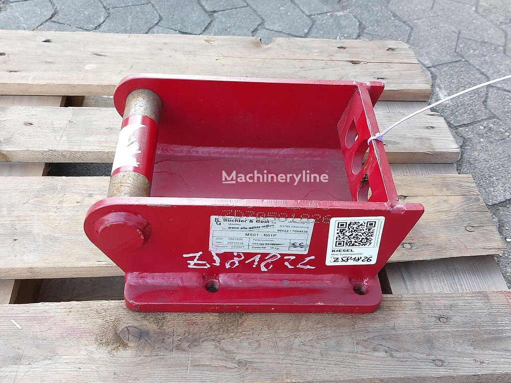 Büchler&Geiss Schraubadapter MS03 brza spojnica za bagera