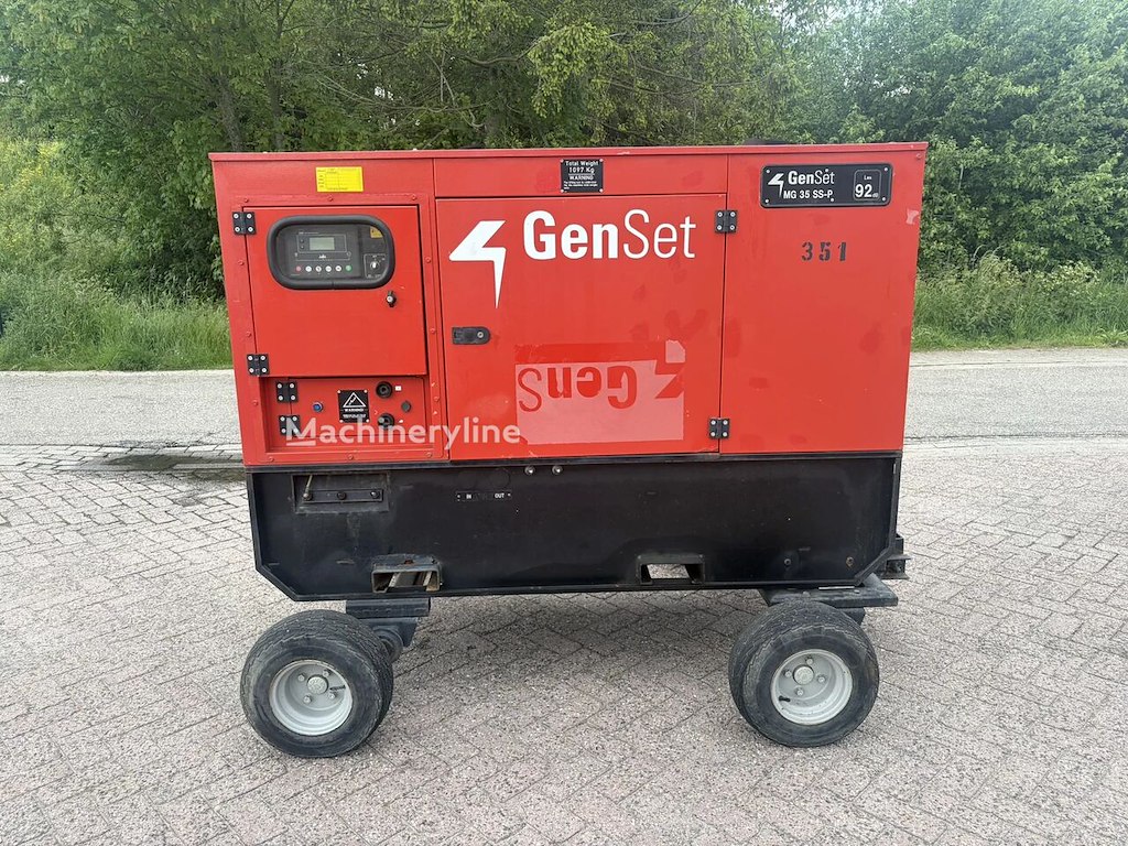 GenSet Perkins MG 35 SSP 35 kVA aggregaat generatorset diesel generator