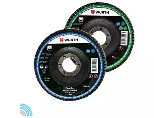 WURTH Lamelarni disk za celik 115mm g40