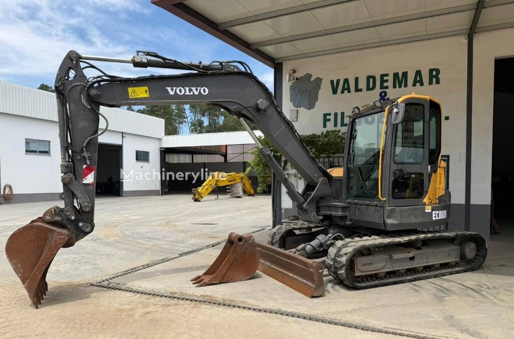 Volvo ECR 88 D, Ar condicioning mini bager