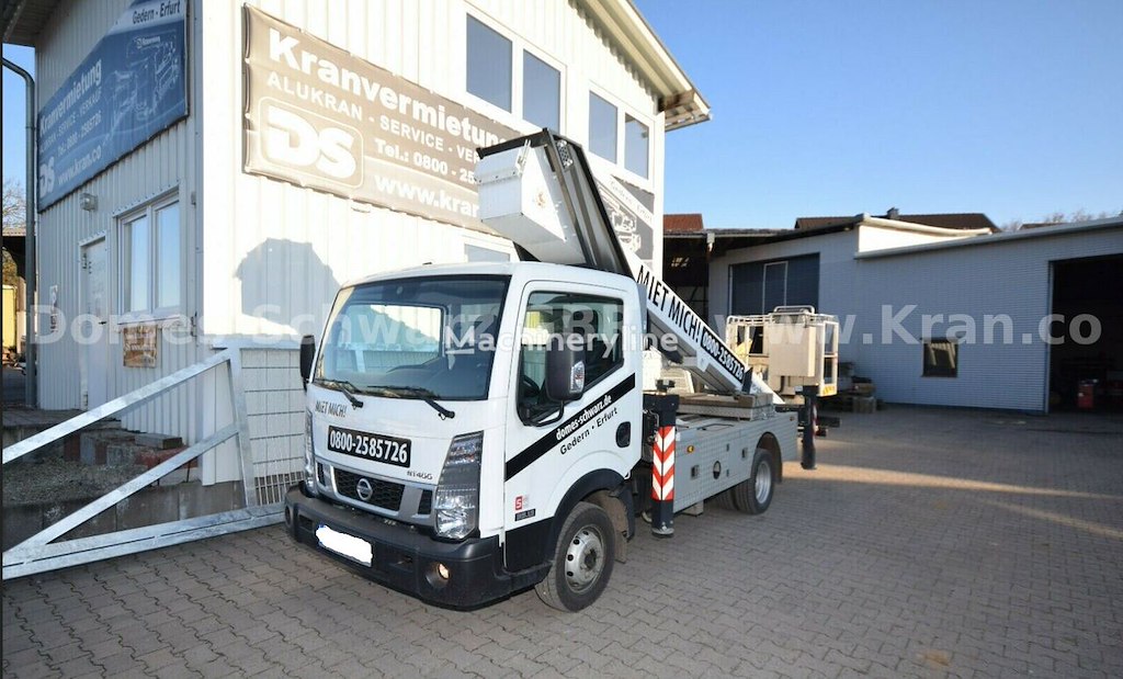 Nissan NT400 Cabstar Klaas Theo Emelőkosaras 25m auto dizalica s korpom
