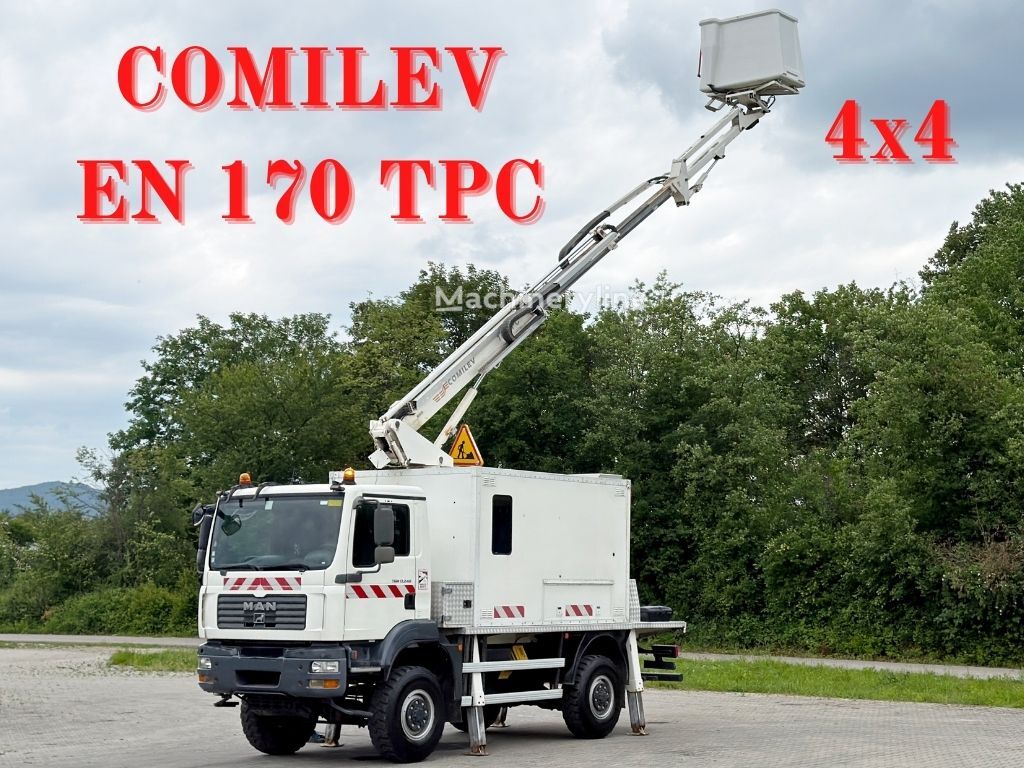 MAN TGM 13.240* Hubarbeitsbühne *COMILEV EN 170 TPC auto dizalica s korpom