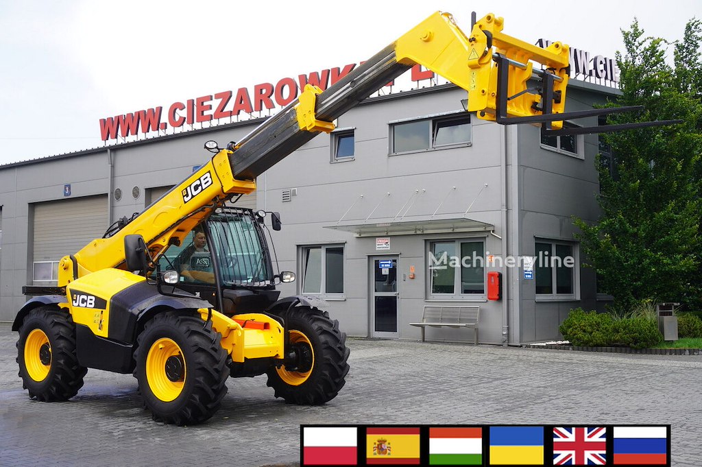 JCB 535-95 / 3.5 T / range 9.5 m / joystick teleskopski utovarivač
