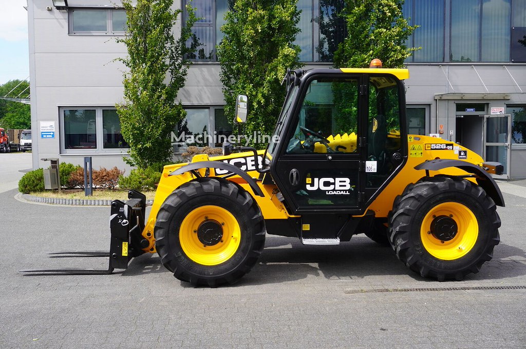 JCB 526-56 AGRI Plus / 5.6 m telescopic loader / joystick teleskopski utovarivač