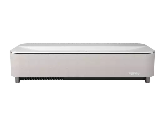 Epson Lifestudio Grand Plus EH-LS970W, pametni laserski projektor,izuzetno kratke projekcione razdaljine, sa rezolucijom od 4K za kućni bioskop, 4.000 lumena, Sound by Bose, Google TV, veličina pr...