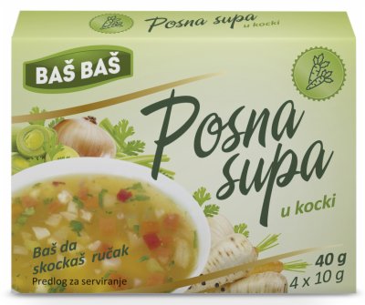 SUPA U KOCKI POSNA BAŠ BAŠ 4X10G