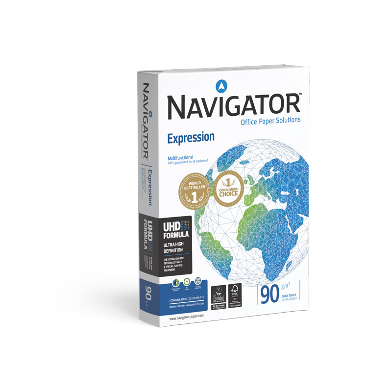 PAPIR ILK NAVIGATOR EXPRESSION A4 90G PK500 SOPORCEL