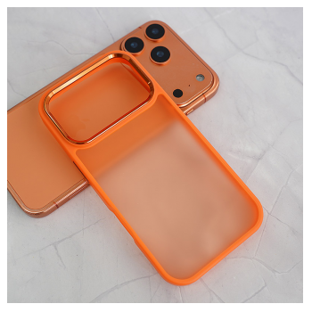 Maska Candy Shield za iPhone 17 Pro Max narandzasta
