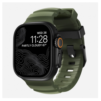 Narukvica za Apple watch Nomad Rocky Point black Forest 44/ 45/ 46/ 49 mm