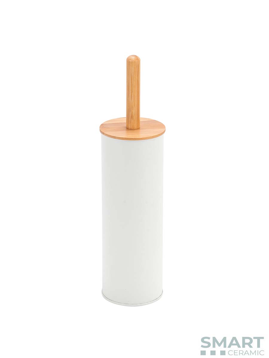 Wc četka bela drvo Smart Ceramic BIE-0929