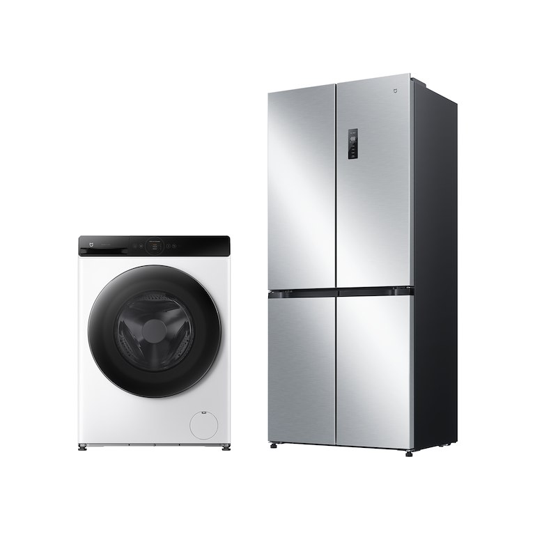 Mijia Frižider Cross Door 502L + Mijia mašina za pranje i sušenje veša Pro 9kg