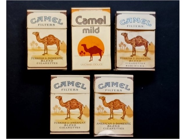 CAMEL  5 praznih kutija