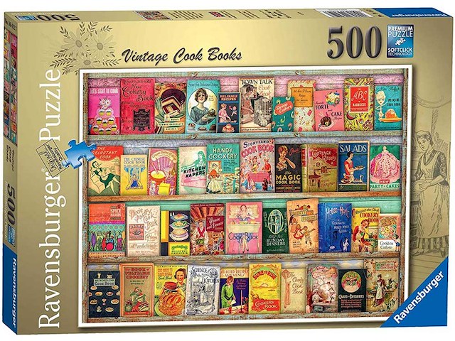 Puzzle Slagalica 500 delova Starinski kuvari Ravensburger 16412