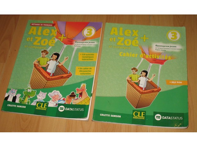 4. ALEX ET ZOE + 3 UDZBENIK + RADNA SVESKA