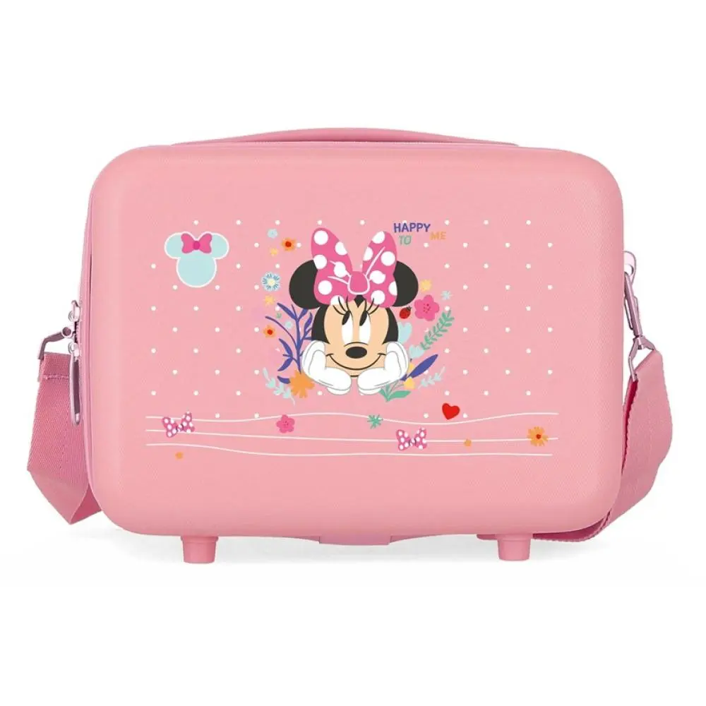 Dečiji tvrdi neseser - kofer Disney Minnie Happy To Be Me pink 43219