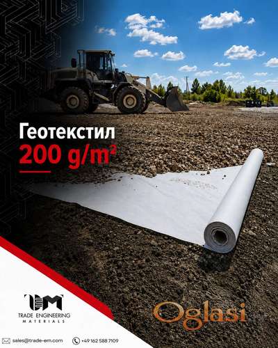 Geotekstil 200 g/m²