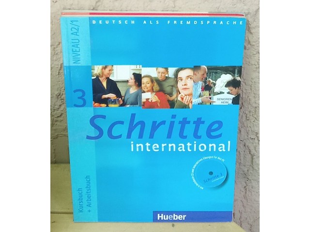 SCHRITTE INTERNATIONAL 3 KURSBUCH + ARBEITSBUCH A2/1