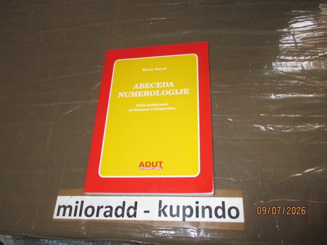 Abeceda numerologije Mari Duval
