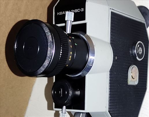 Kvarc 3 ( 2 x super 8 ) kino kamera