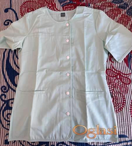 Zelena bluza sa kratkim rukavima XL