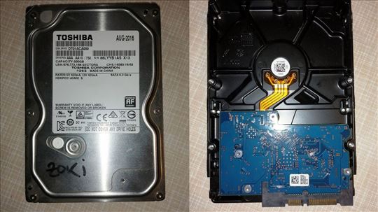 TOSHIBA HDD 500Gb Neispravan