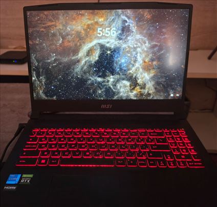 MSI katana GF66 12UC, nov nekorišćen