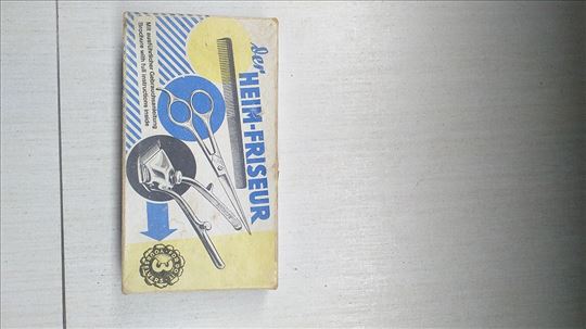 Ručna mašinica za šišanje , makaze i češalj