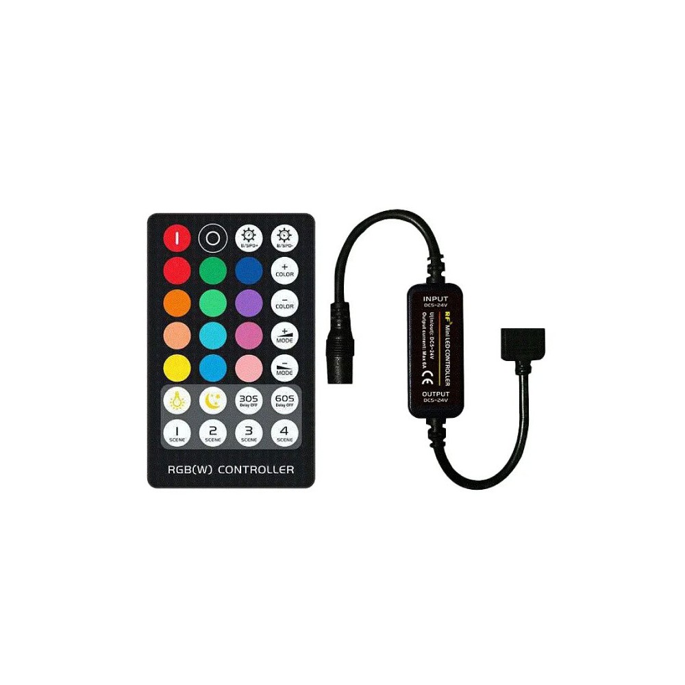 Mini LED RGBW kontroler sa daljinskim upr. 72W