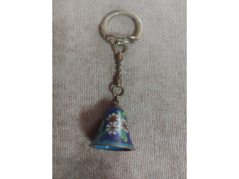 Stari kineski klozon (Cloisonne) privezak - zvončić