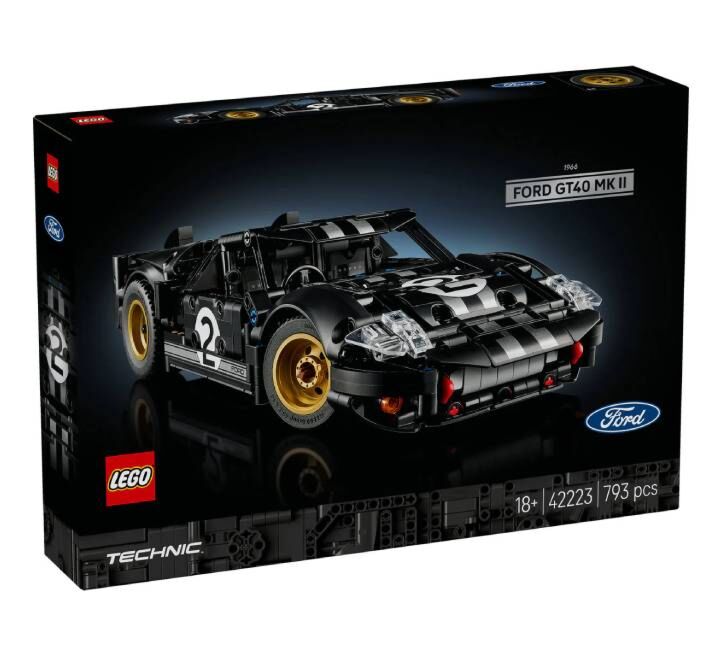 LEGO 1966 FORD GT40 MKII TRKAČKI AUTOMOBIL LE42223