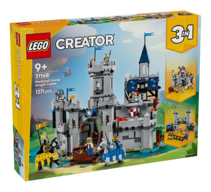 LEGO SREDNJOVEKOVNI VITEZ KONJANIK I DVORAC LE31168