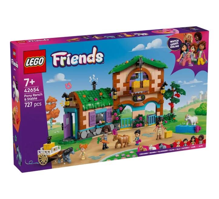 LEGO RANČ SA PONIJIMA I ŠTALA LE42654