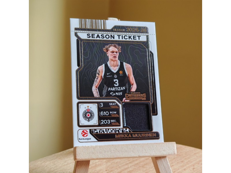 MUURINEN Partizan sa DRESOM - Contenders EUROLEAGUE 26