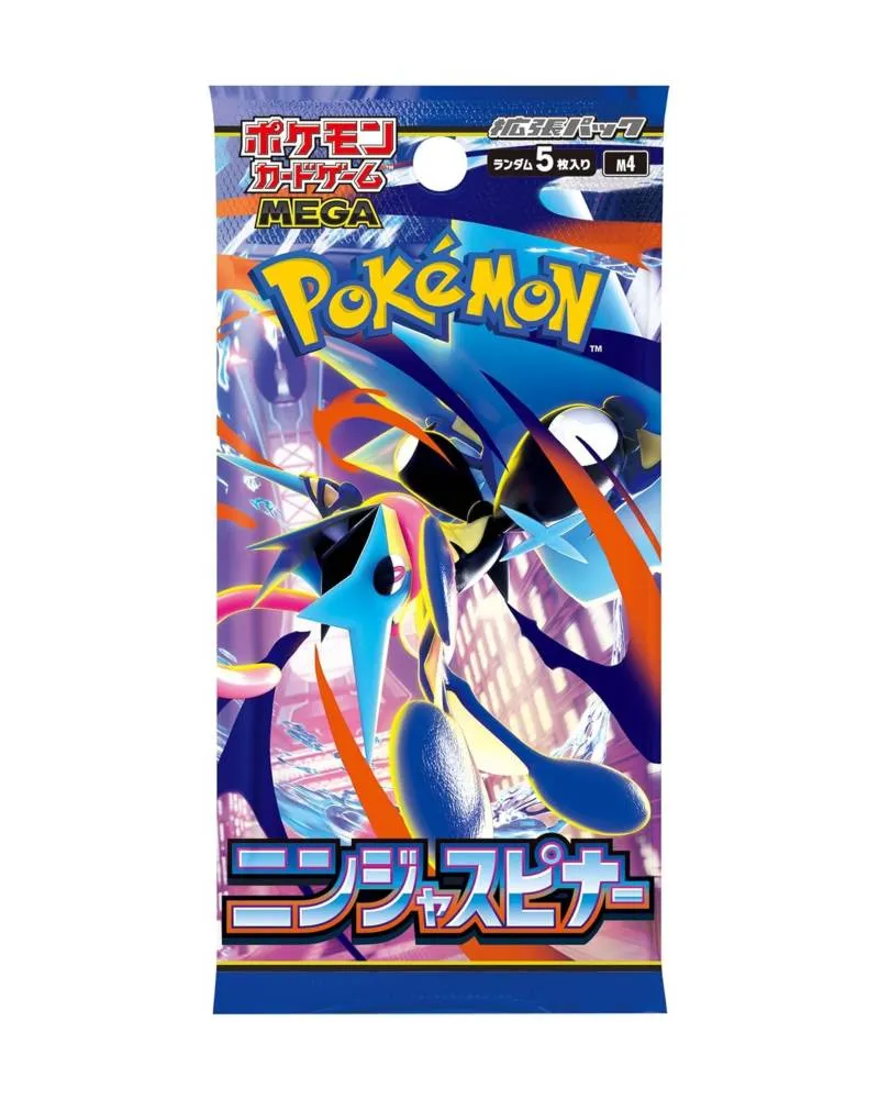 Društvena Igra - Pokemon - TCG Mega Expansion M4 - Ninja Spinner Booster Pack