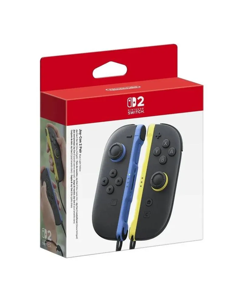 Gamepad Joy-Con Pair Nintendo Switch 2 Light Blue and Light Yellow