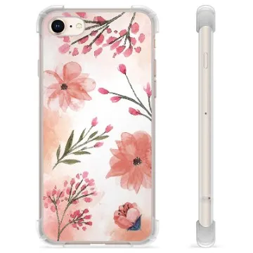 IPHONE 7/8/SE (2020)/SE (2022) HIBRIDNA MASKA - PINK FLOWERS