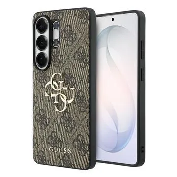 SAMSUNG GALAXY S26 ULTRA GUESS 4G BIG METAL LOGO HIBRIDNA MASKA - BRAON