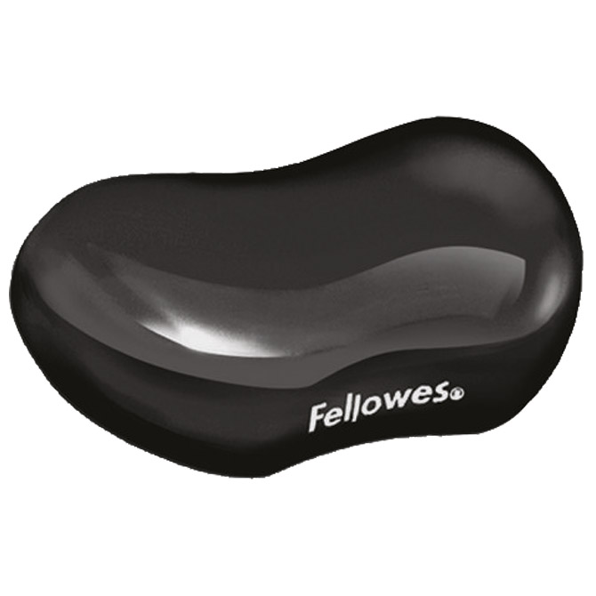 Odmarač ručnog zgloba Crystals™gel Fellowes 9112301 crni