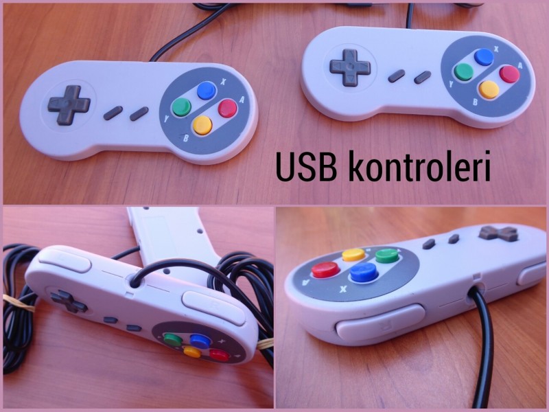 USB kontroleri džojpedi, dva komada