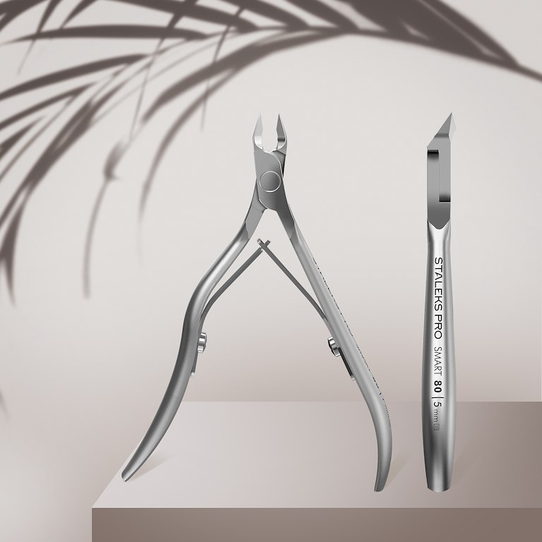 Professional cuticle nippers SMART 80 5 mm