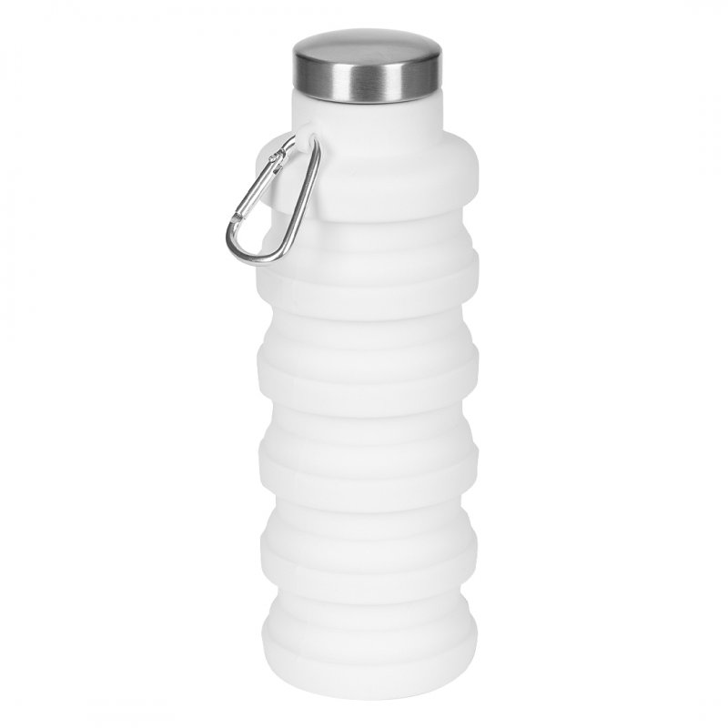 MONTANA, sklopiva boca za vodu, 500 ml, bela
