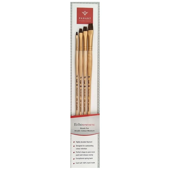 PanArt Bright ES-02 set ravnih četkica