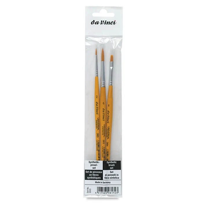 Set sintetičkih četkica za slikanje da Vinci Universal