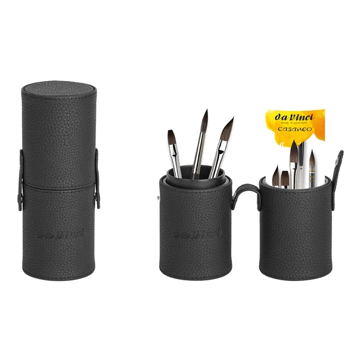 Set četkica Casaneo 4875 u crnoj kutiji - da Vinci - 3 komada