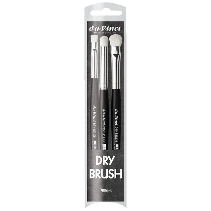 Set četkica da Vinci Dry Brush 3 kom.