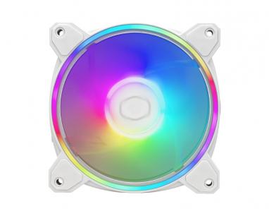 COOLER MASTER Master Fan MF120 HALO2 3in1 White edition 120mm ventilator beli (MFL-B2DW-213P2-R2)