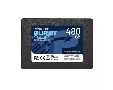 PATRIOT SSD 2.5 SATA3 6Gb/s 480GB Patriot Burst Elite 450MBs/320MBs PBE480GS25SSDR