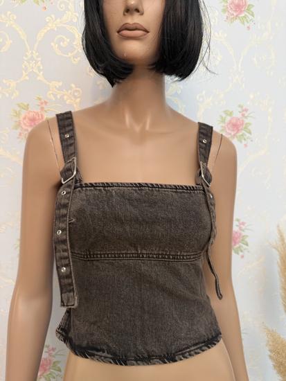 ZARA Teksas top, Novo sa etiketom
