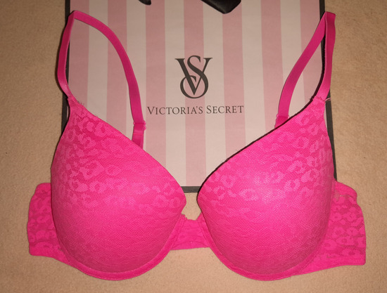 VS PINK roze animal dezen push up 75C%